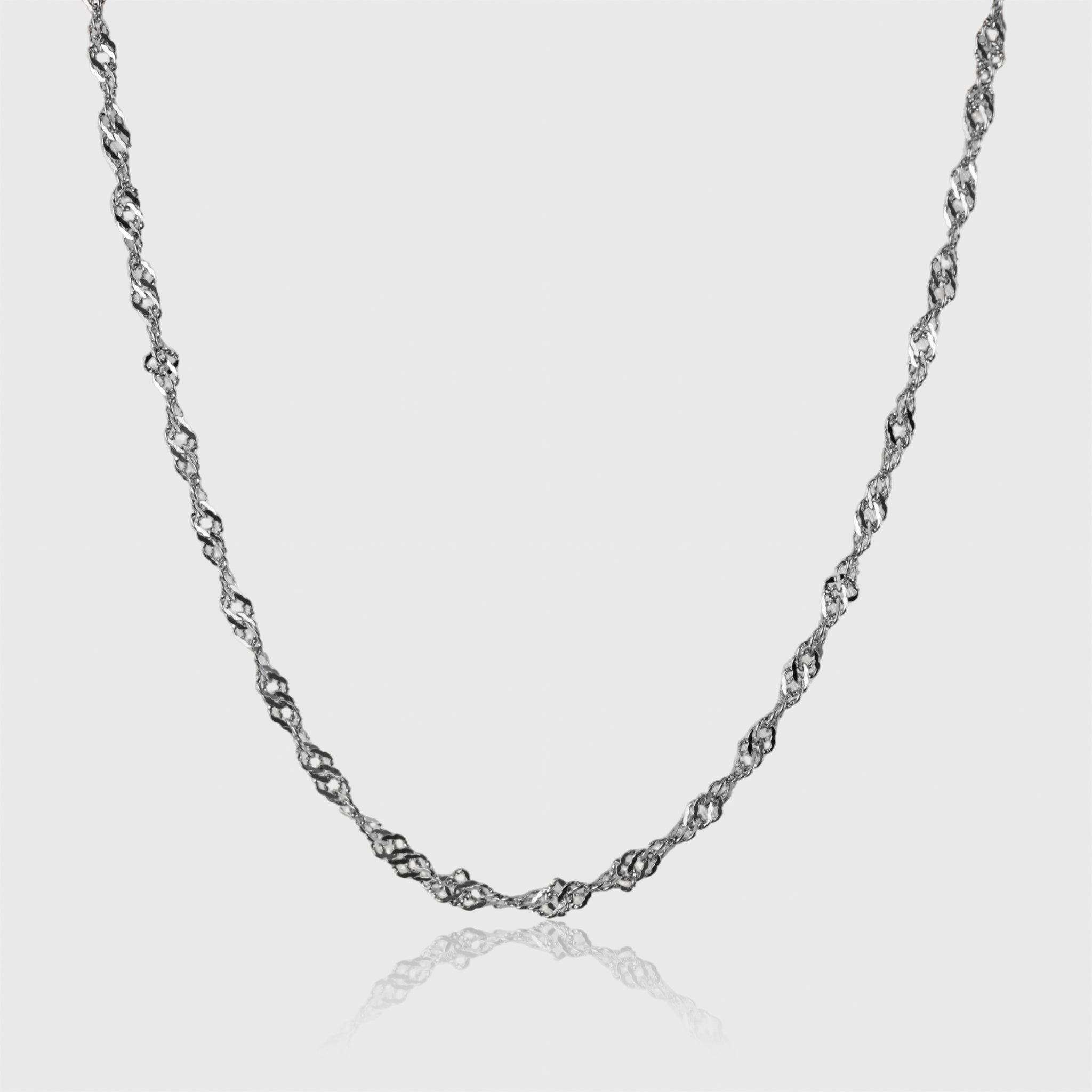 Paris chain i sølv – elegant rope halskæde | Fadeless